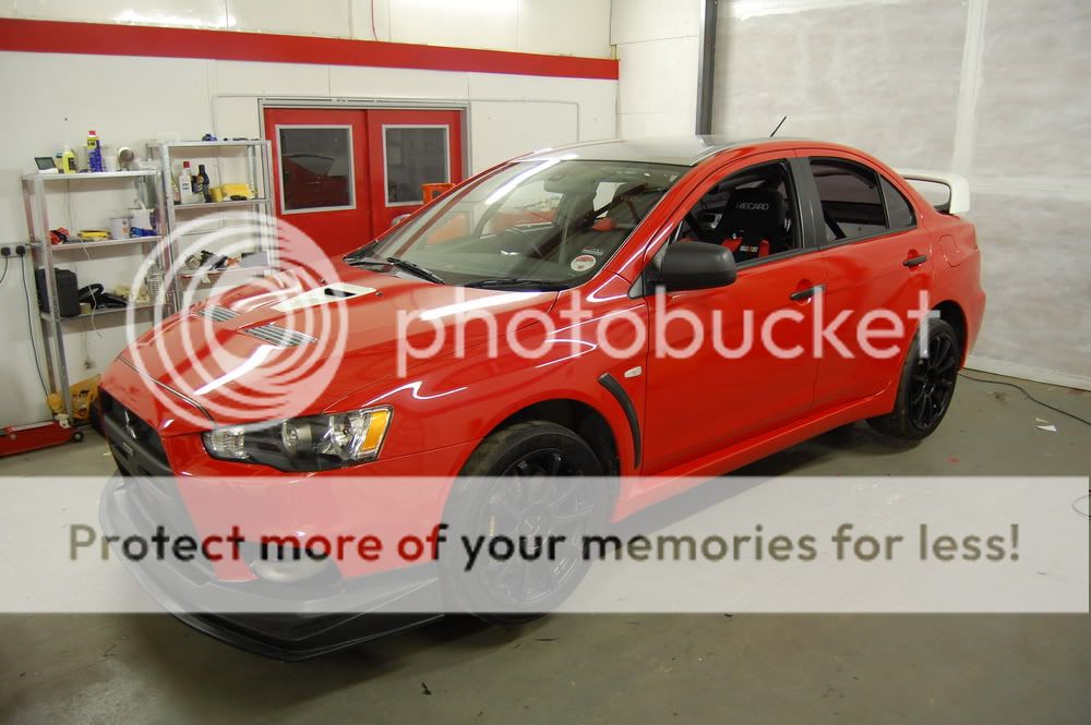 Fully wrapped Evo X with graphics | Lancer Register Forum