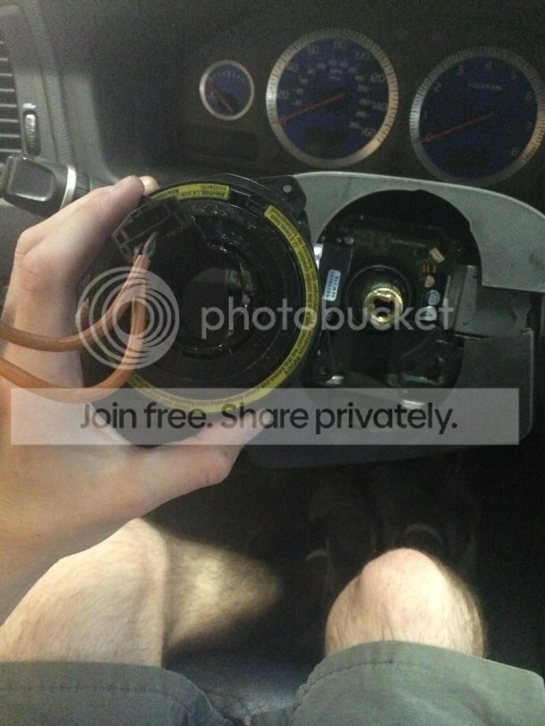 Clock Spring/Steering Angle Sensor Replacement Guide - w/ photos ...