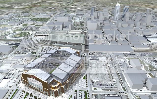 New Overhead Shot of Lucas Oil Stadium