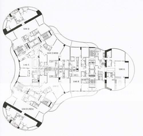 Trump Towers Miami /// Building Key Plan /// Trump Miami Floor Plans ...