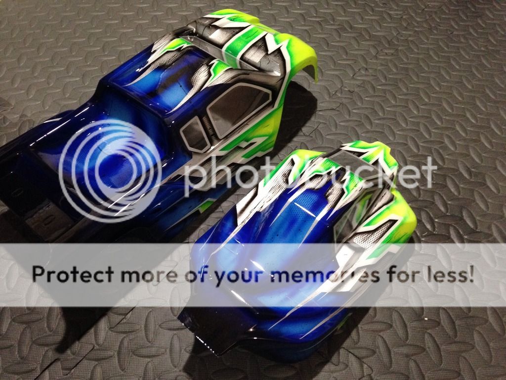 Custom Painted Proline body TLR 8ight Truggy and Buggy New!!!! - R/C ...