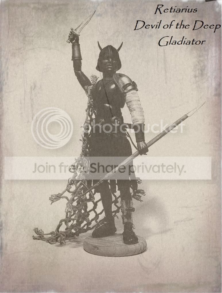 Retiarius Gladiator (netman) ~Devil of the Deep~ bash | One Sixth ...