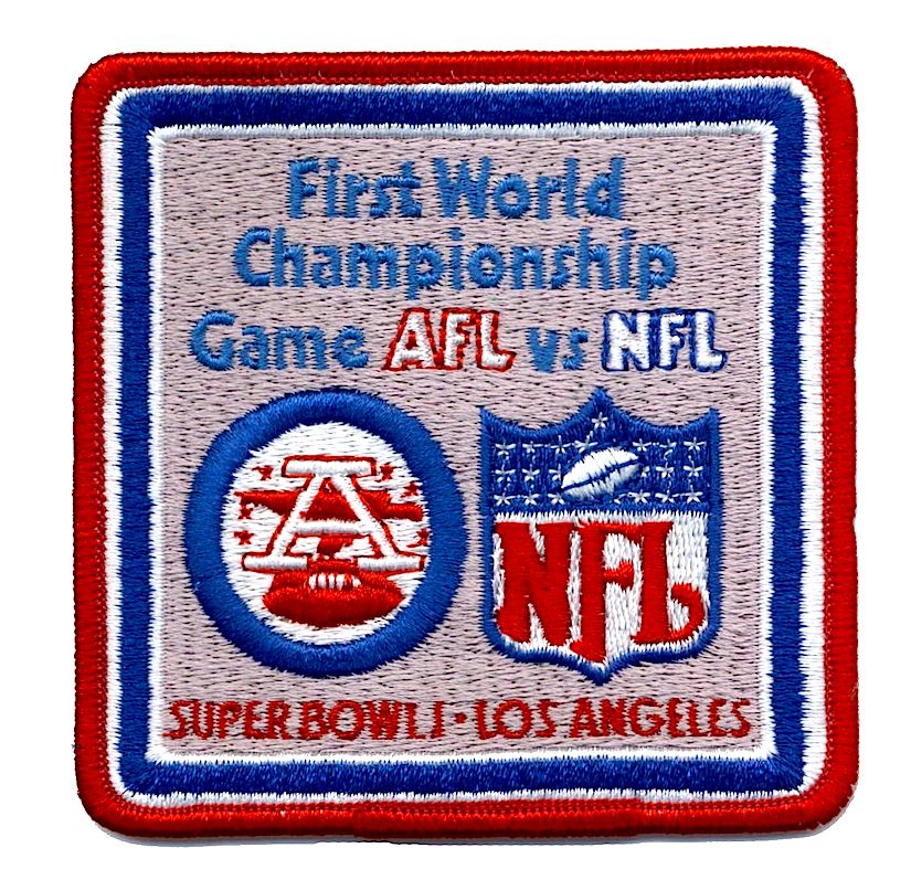 SUPER BOWL 1 Packers / Chiefs OFFICIAL SB I 1967 Willabee & Ward NFL ...