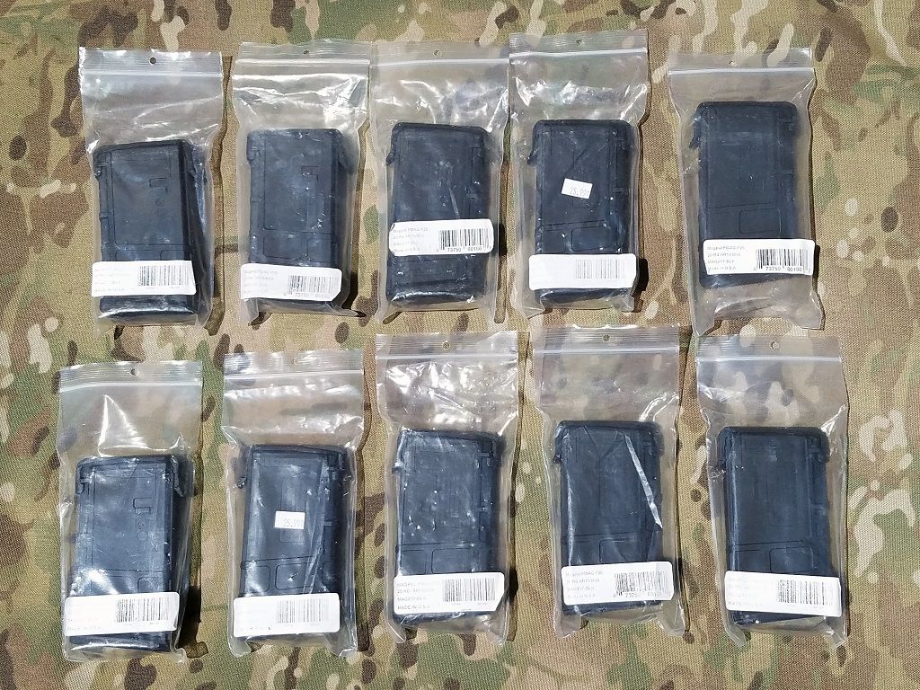 ALL SOLD, SHIPPED, & RECEIVED***: BNIB BLACK Straight Body 10/20 PMAGs ...