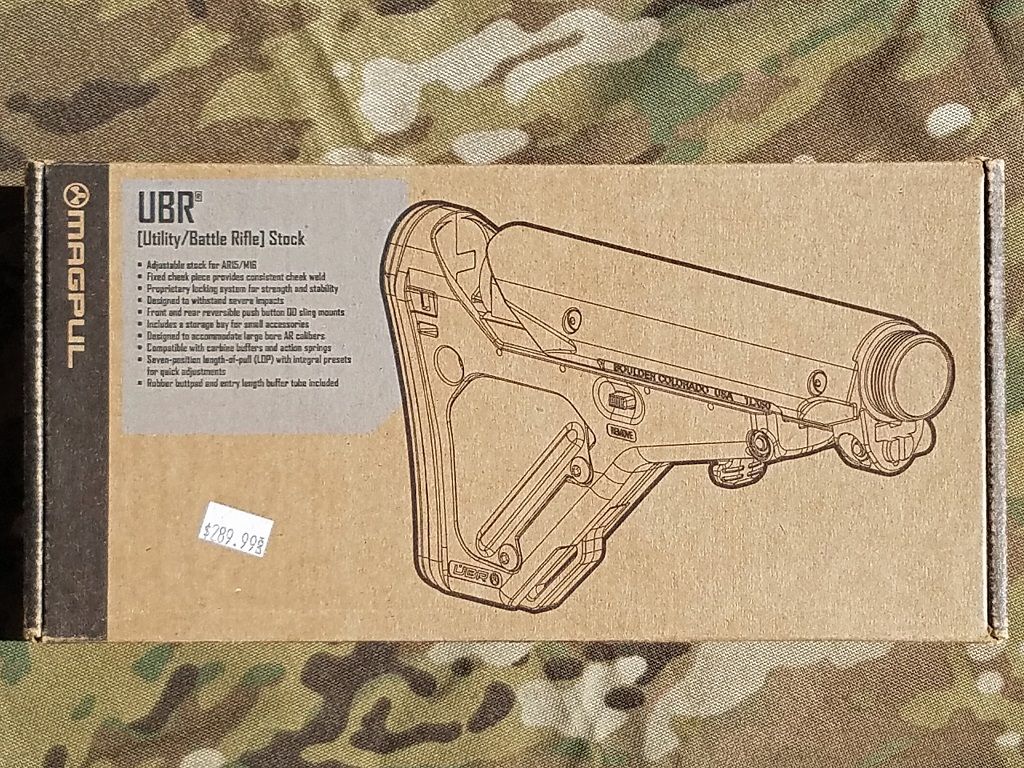 SOLD, SHIPPED, RECEIVED**** LNIB Gen 1 BLACK UBR with Magpul Aluminum ...