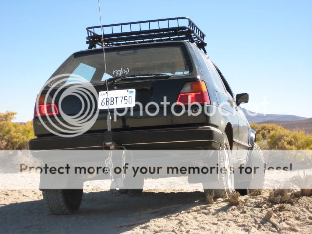 Lifted MKII TDI Golf at Bonneville in the dark | VW Vortex - Volkswagen ...